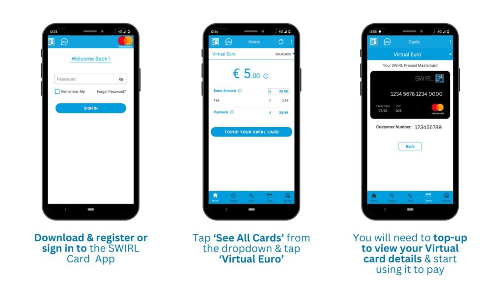 Discover the Benefits of a SWIRL Prepaid Virtual Mastercard