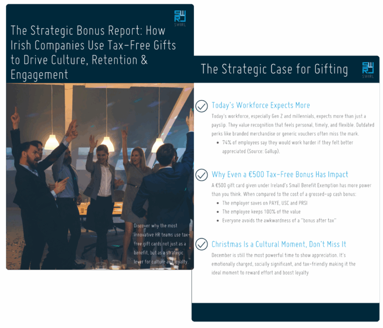 Strategic Bonus Report | Tax-Free Gifts in Irish Companies